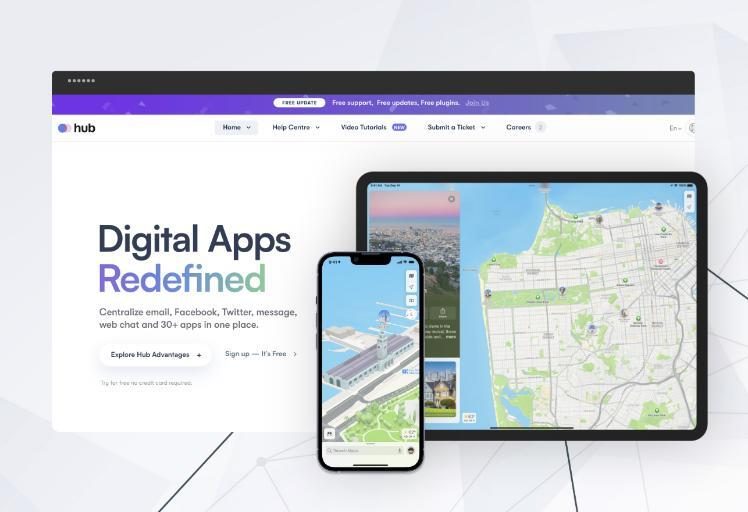 Hub Website Builder – #1 WordPress Website Builder of the Year